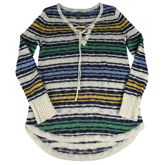Natural Reflections | Sweaters | Natural Reflections Striped Knit Tunic ...